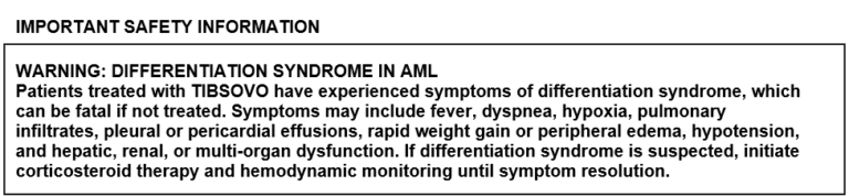 Phase 3 Data Demonstrate TIBSOVO® (ivosidenib tablets) in Combination ...